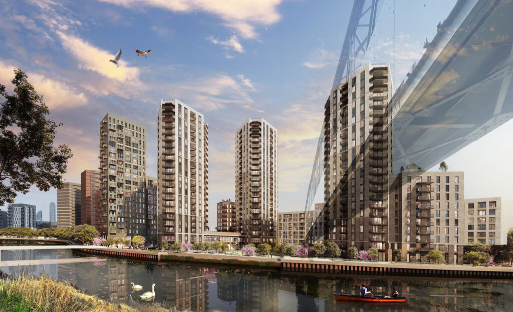 Broadway Malyan | Proposals for a new riverside community designed by…