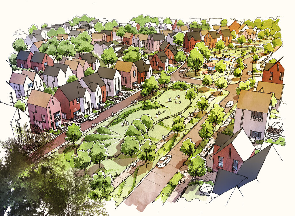 Broadway Malyan | Plans approved for unique new Garden Village